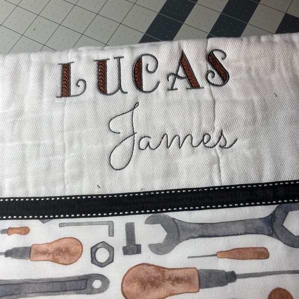 Hand Working Tool Fabric - Work Mans Tools in Watercolour by Elena O ...