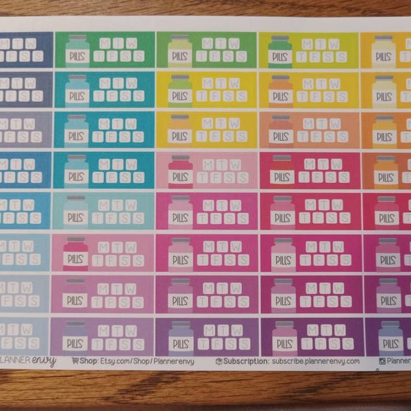 NEW KIT FORMAT Summer 4th of July Red & Blue Planner Stickers Vertical ...