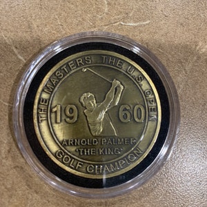 Old Hand Painted Coin Golf Ball Marker for the 1991 Open | Etsy UK