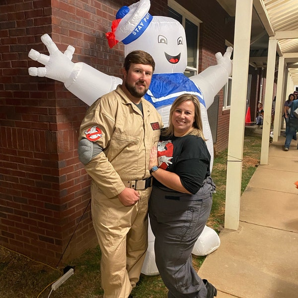 Ghostbusters No Ghosts Logo GB Halloween Costume - Uniform Embroidered Iron on Patch - Etsy