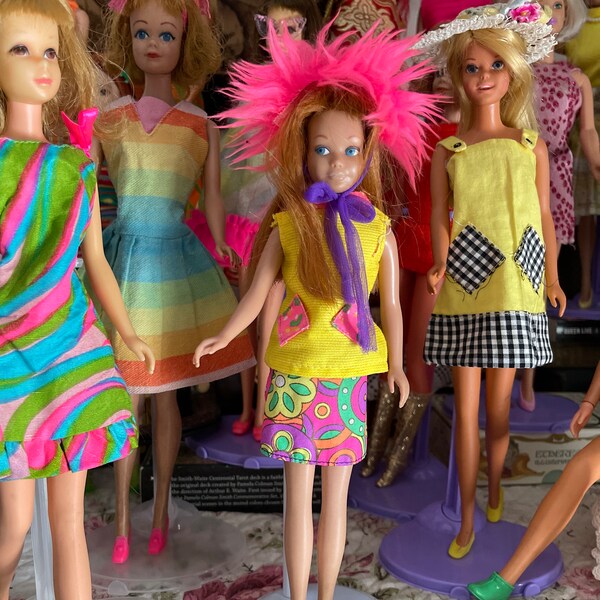 1982 Barbie Friend Tracy Bride Doll Pink Purple Flower Bouquet Wedding ...