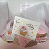 10 Handmade Fresh Cotton Candy Customisable Stickers and Colour Candy ...