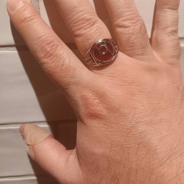 Asmodeus Ring Sigil of Asmodeus Silver 925 Asmodeus Minimal Ring - Etsy