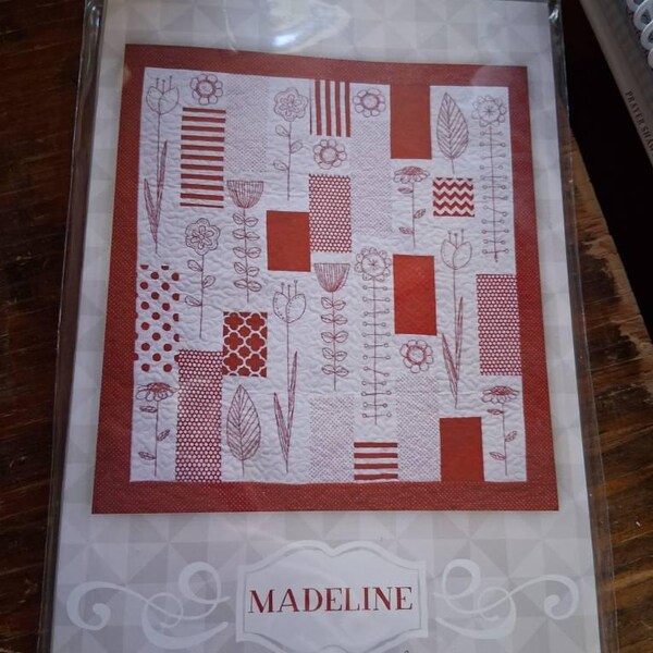 Madeline Quilt Applique Quilting Pattern From Meags and Me BRAND NEW ...