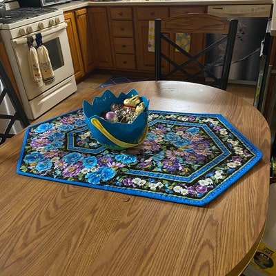 Batik Bed Runner Quilted Bed Runner Handmade Quilts for - Etsy