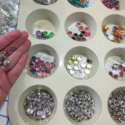 24 Pearl Snap Sets Spring Collection 4-part No-sew Size 16 - Etsy