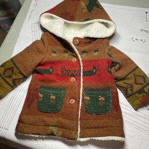 Pixie Hooded Coat PDF Sewing Pattern - Etsy UK