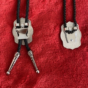 Devil Demon Eye Bolo Tie Wedding Necklace Leather Rope Bola Tie Skull ...