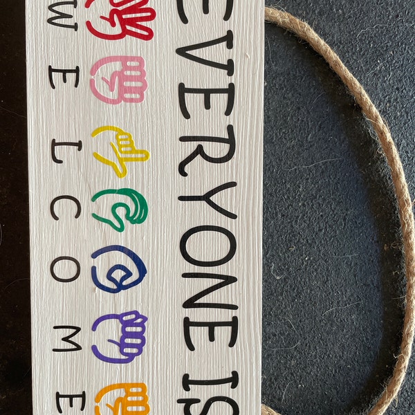 ASL Welcome Sign, ASL Sign, Welcome Sign, Sign Language Sign, American ...