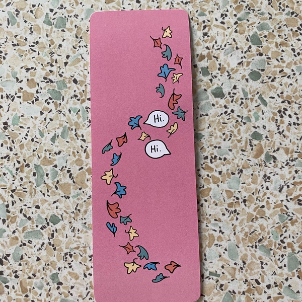 Hi Hi Heartstopper Inspired Bookmark - Etsy