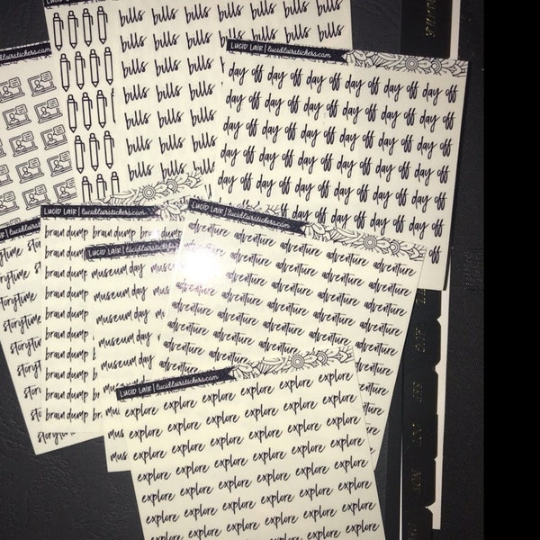 Video Chat Stickers Clear Stickers, Bullet Points, Call Stickers ...