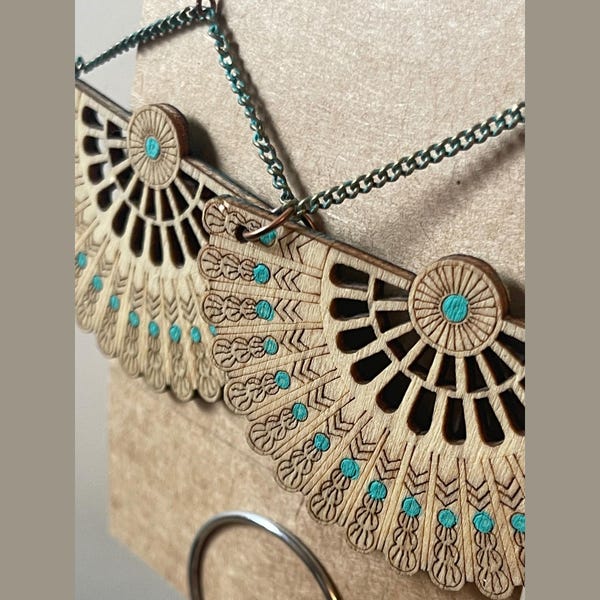 25pcs Natural Round Flat Wood Rings,unfinished Wooden Circle for ...