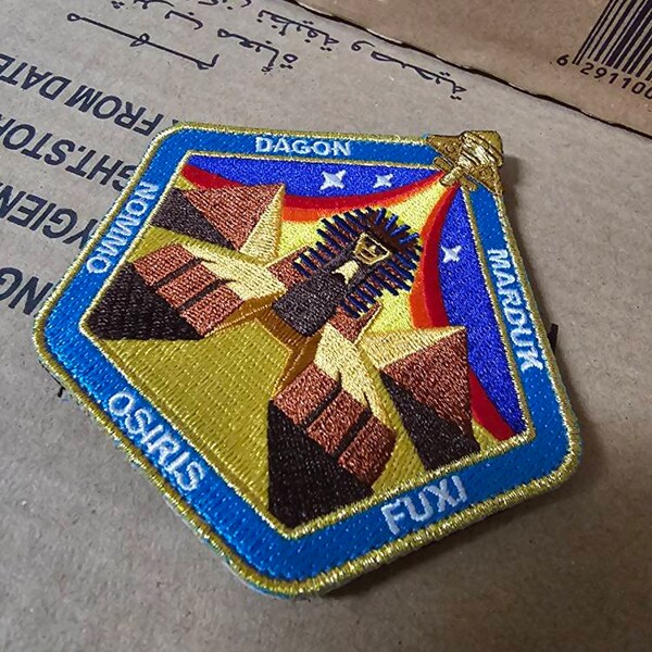 Sphinx Central - NAZCA Ancient Astronaut Mission Patch | Sphinx ...