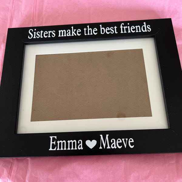 GRAMMY'S GIRLS Gift, Grammy Frame, Grammy Picture Frame, Grammy Photo Frame, Personalized ...