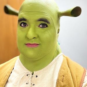 Shrek the Musical Shrek Nose Foam Latex Prosthetic Halloween Theatrical ...