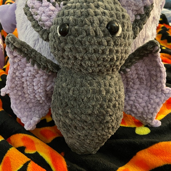 Crochet Amigurumi Bat Pattern Crochetgrove, Crochet Bat, Small Crochet ...