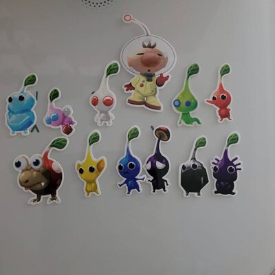 Pikmin Sticker Multi-pack - Etsy