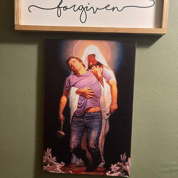 North Carolina Toast Burlap Print. Here's to down Home, the Old North ...