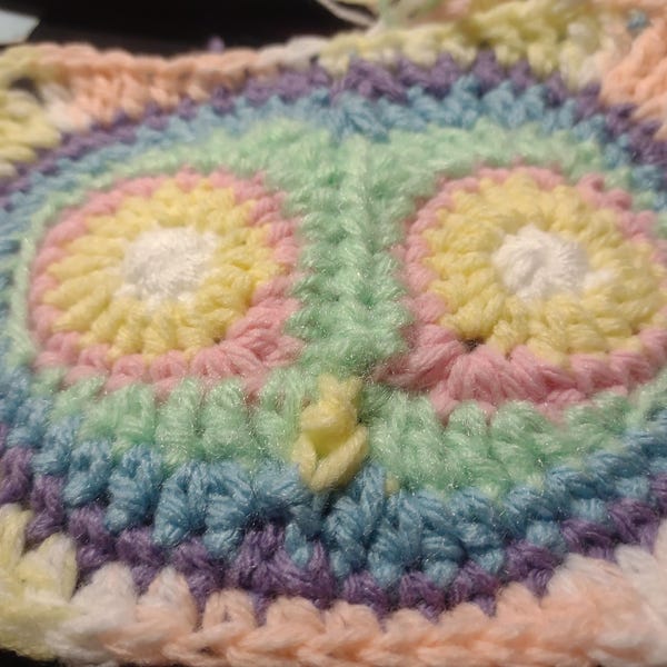 The Night Owl Granny Square - Etsy