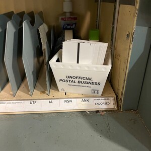 Mini Mail Tub Tote for Small Items - Etsy