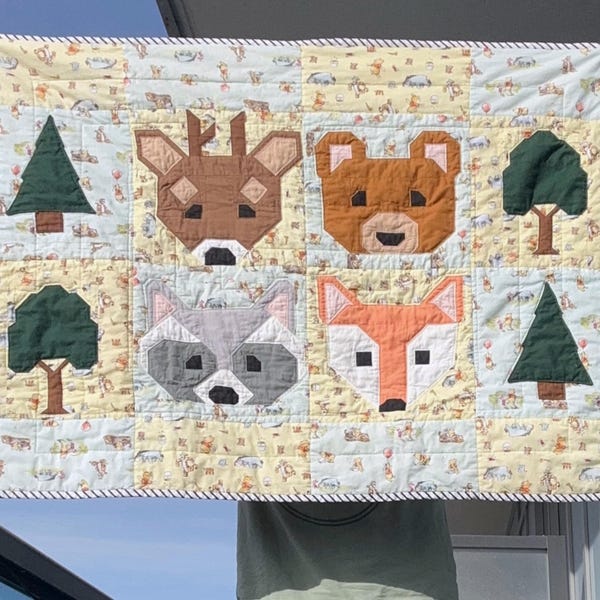 Blue Tang Fish Quilt Block Pdf Pattern - Etsy