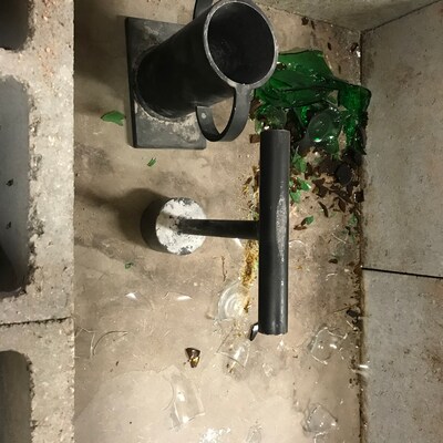 ROCK CRUSHER FRIT Maker Glass Breaker Ore Crusher Gold Panning Mining ...