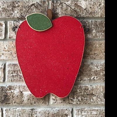 Large HANGING APPLE for Autumn Apple or School Decor Wall - Etsy
