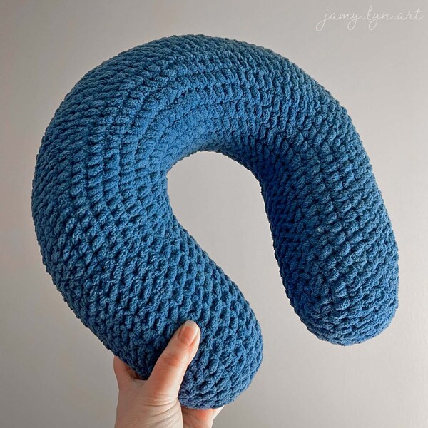 Crochet Pattern: Neck Pillow (3 Sizes) - by Luluslittleshop - Etsy