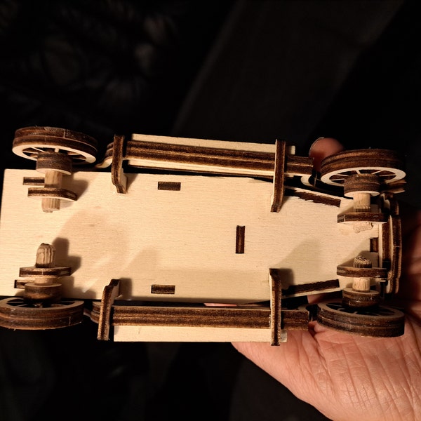 Classic- Car- Vehicle 3D Model Puzzle File 3D Cdr Dxf Vector Cnc Files ...