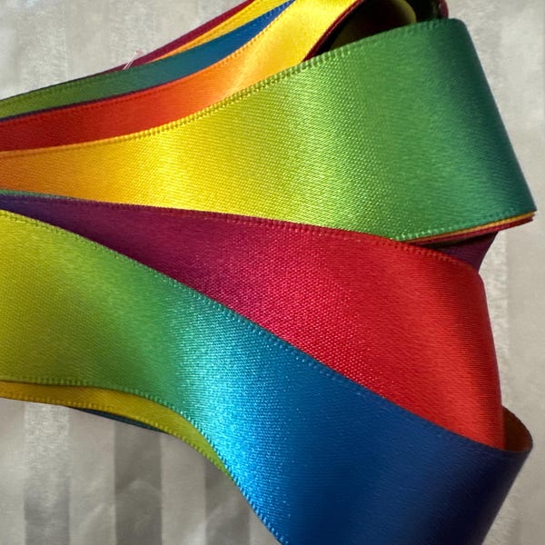 Soft White Matte Semi-sheer Textured Ribbon, 25mm 1in Wide sold per ...