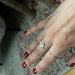 Custom Daisy Hoop Earrings, Boho Style Hoops, Handmade Wire Wrapped ...