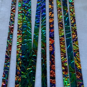 Dichrolam, Exotic Material, Ring Inlay, Strips - Etsy