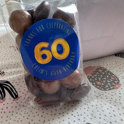 Personalised Birthday Label Cake Stickers Kids Name Party Gift - Etsy