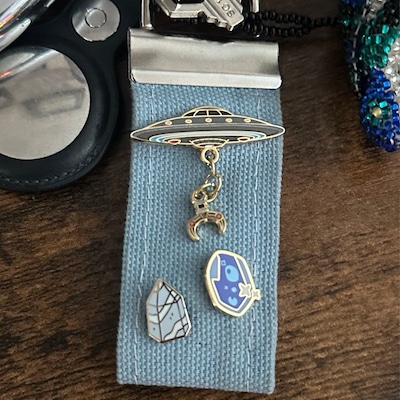 Astro Pigeon Enamel Pin - Etsy