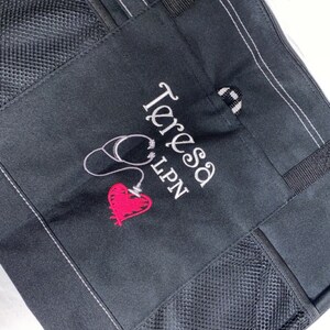 Personalized Monogrammed CNA Tote Bag Nurse Nursing Gift RN LPN Bsn ...