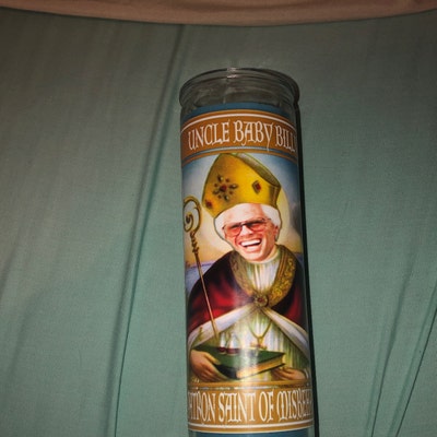 Uncle Baby Billy Righteous Gemstones Label for Prayer Candle Billy ...