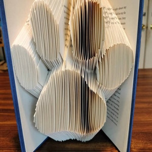 OWL Book Fold Pattern 2 Different Sizes Included 378 and 422 Pages Diy ...