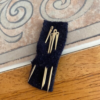 Brass Sewing Needles. Viking Needles, Medieval Needles - Etsy