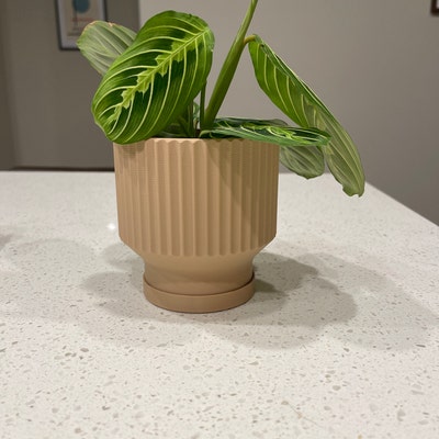 Lightweight Planter Pot Beige 4,6 and 8 Sizes - Etsy