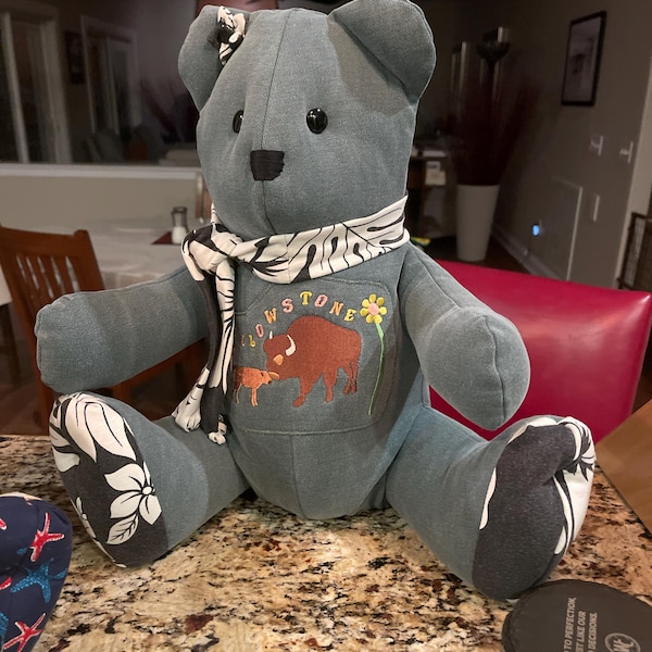 Memory Bears Keepsake Teddy Bears( Custom Made From Your Loved Ones ...
