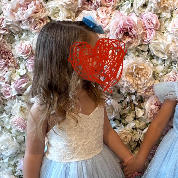 Big Sister Blue & White Dress, Big Sister Outfit, Big Sister ...