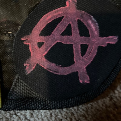 RADIOACTIVE TRANS SYMBOL Large Punk Diy Back Patch - Etsy