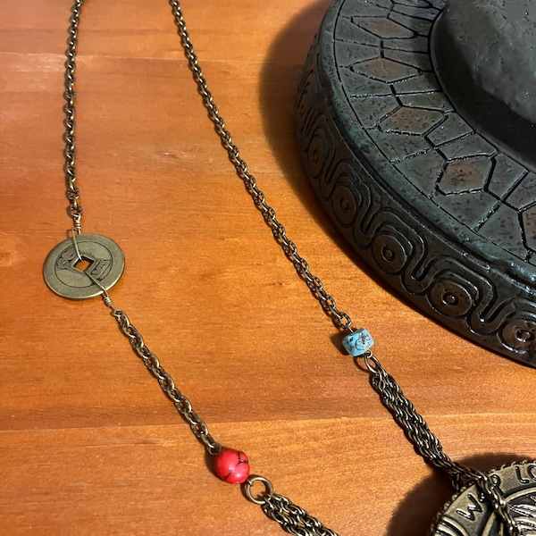 Marion's Necklace From Indiana Jones - for the Headpiece to the Staff ...