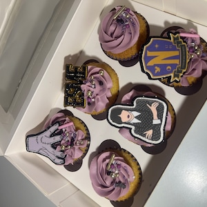 Set of 8 3D Olivia Rodrigo Themed Cupcake Toppers Olivia Rodrigo Cake ...