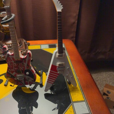 BUCKETHEAD Mini KFC Guitar Memorabilia Free Stand Display Gift Art - Etsy