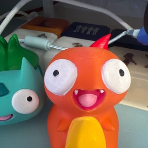 Laser Engraved Wood Pokemon-inspired Starter Keychains Nintendo - Etsy