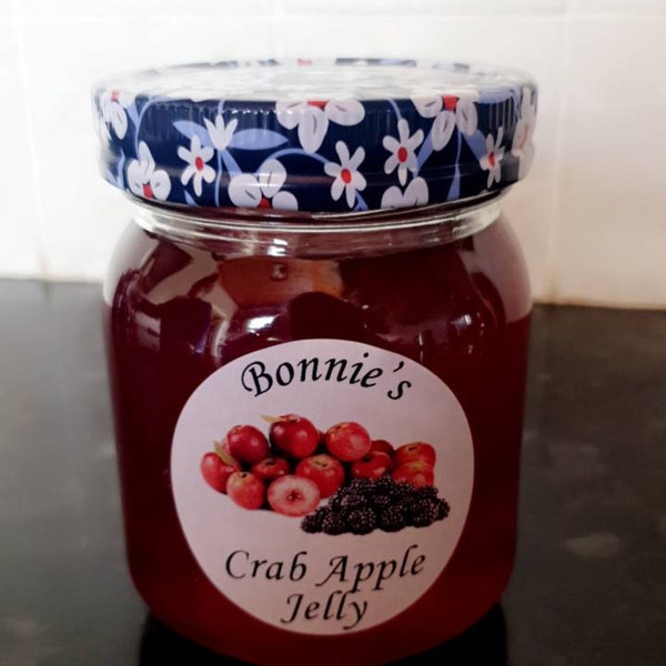 15x51mm Round Jam, Chutney or Preserve Labels. State Your Fruit/veg ...