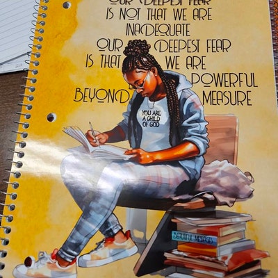 SCHOOL NOTEBOOK Young Black Beautiful Notebook School Journals ...