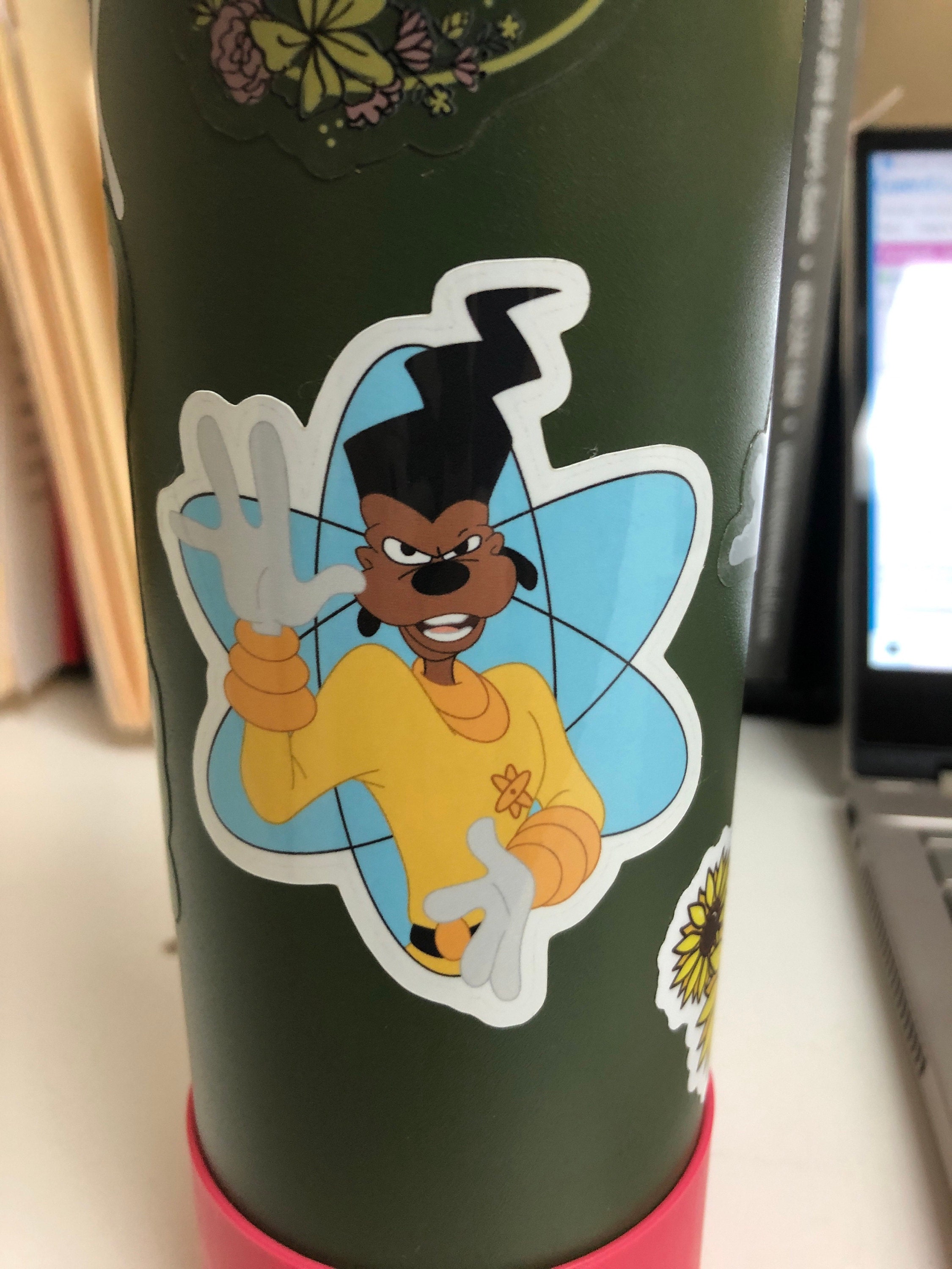 Powerline Sticker Goofy Movie Sticker Disney Sticker | Etsy
