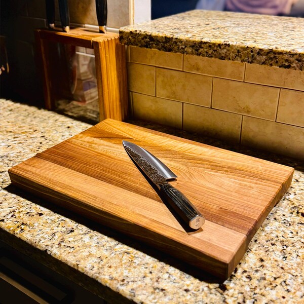 Personalised Maple End Grain Cutting Board, Custom Butcher Block ...